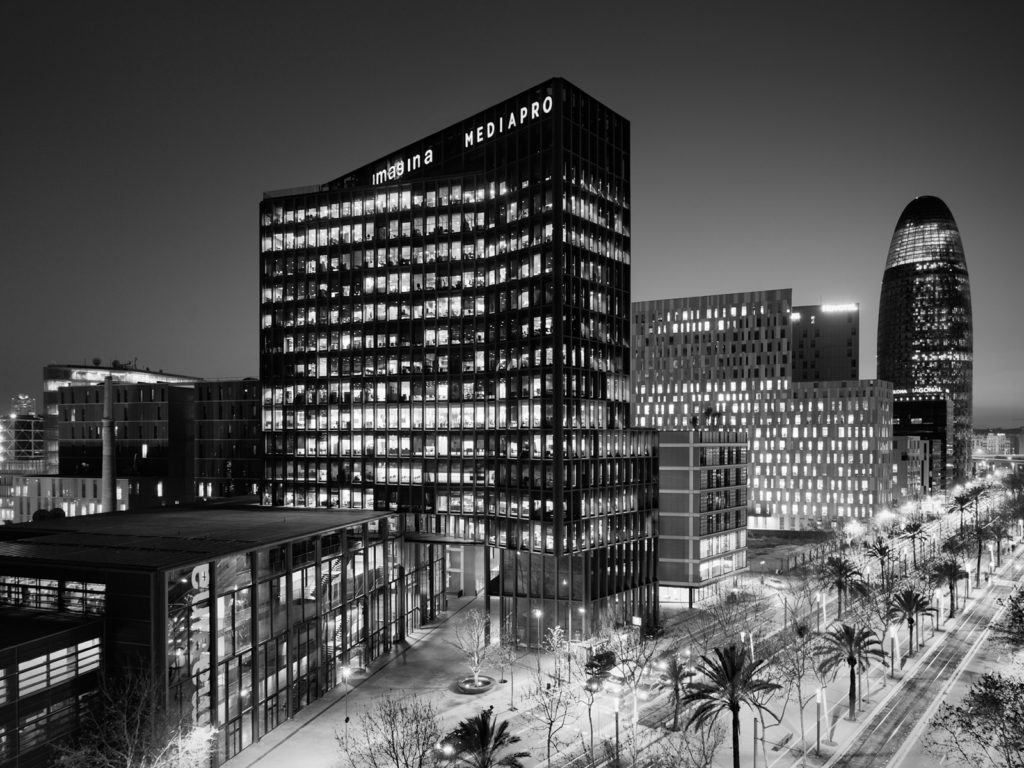 Mediapro Building on Audiovisual Campus - OAB